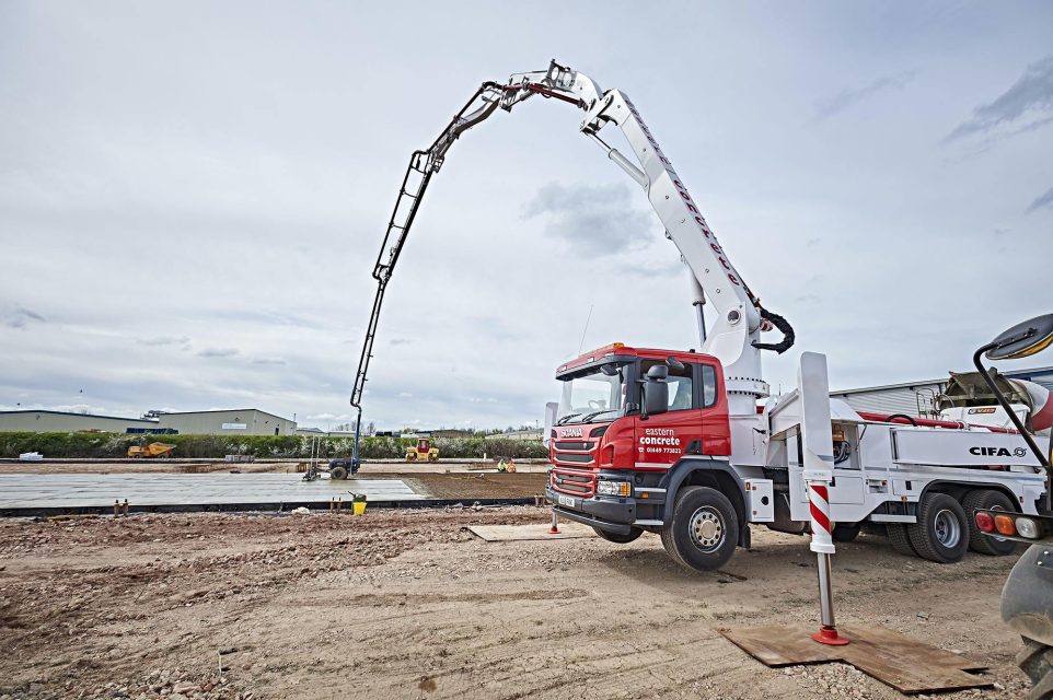 Concrete Pump Trucks for construction industry
