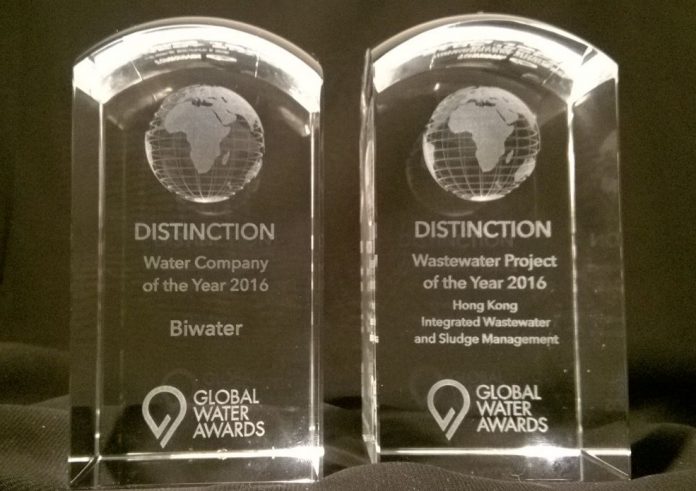 Biwater Presented with Leading Industry Awards at the 2016 Global Water ...