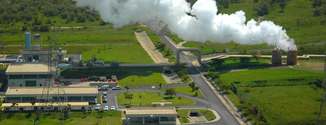 Menengai geothermal complex in Nakuru, Kenya, the countrys second largest