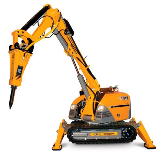 The New Brokk 500 has noticeable improvement from the earlier version