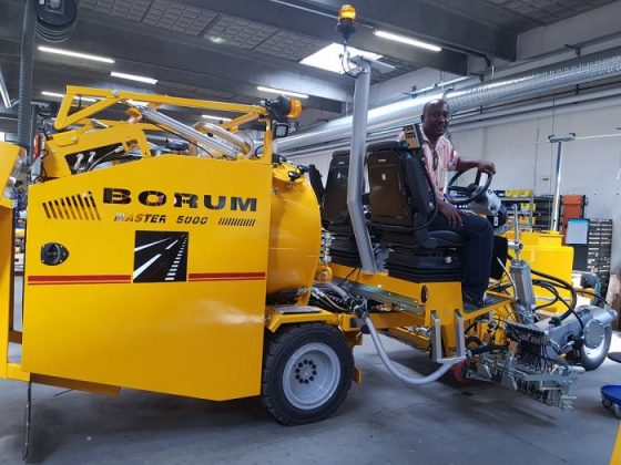 Roadmix Tanzania acquires new Borum road marking equipment