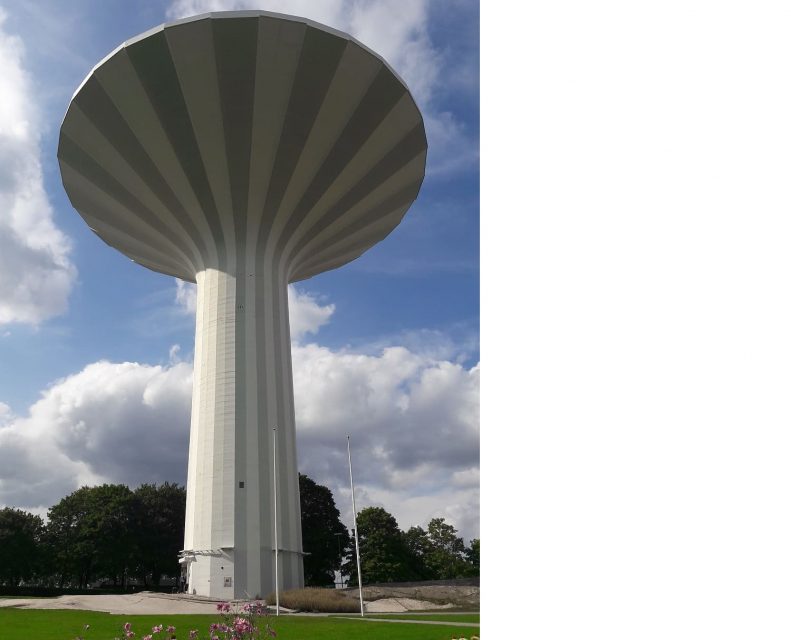 Government breaks ground for construction of a water tower in Oum?