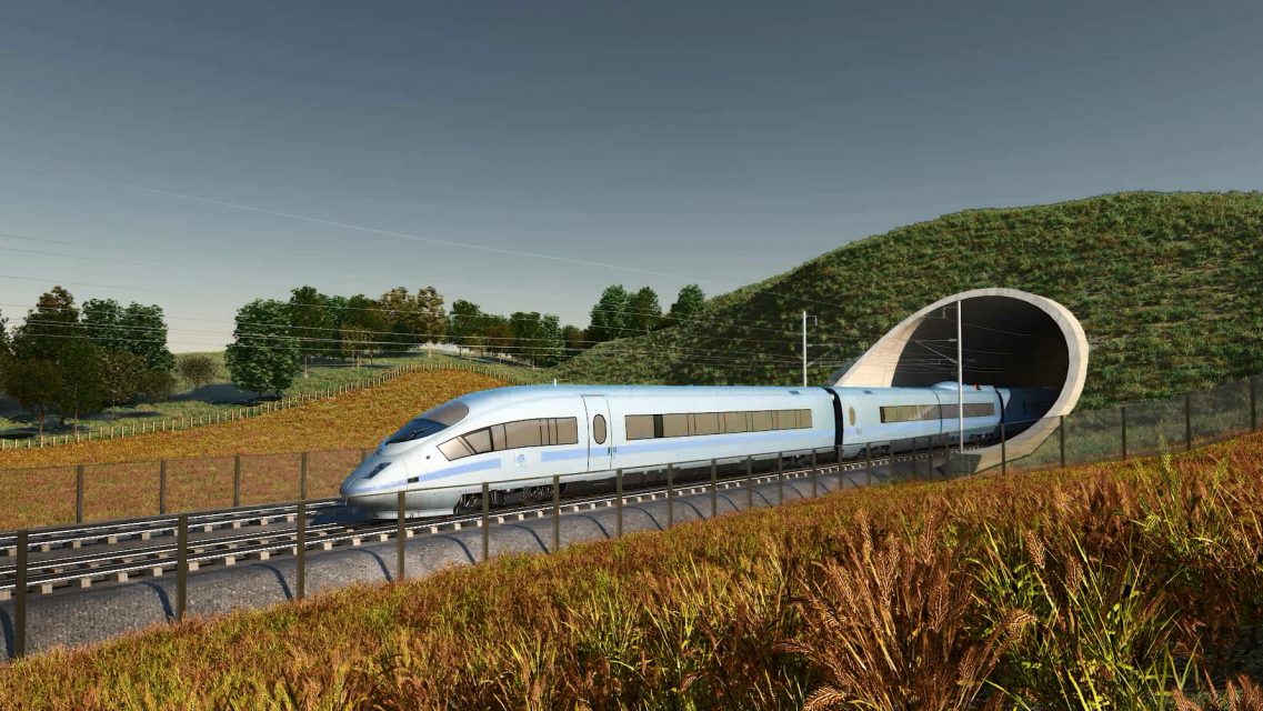 DfT approves construction of high speed railway in London, England