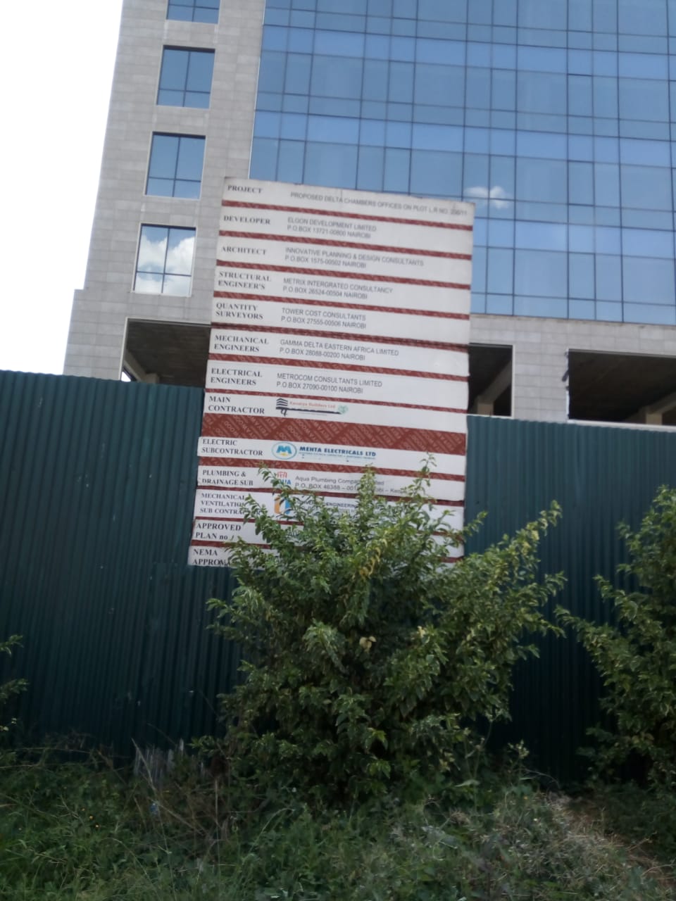 Delta Chambers Office Block Development, Nairobi Kenya