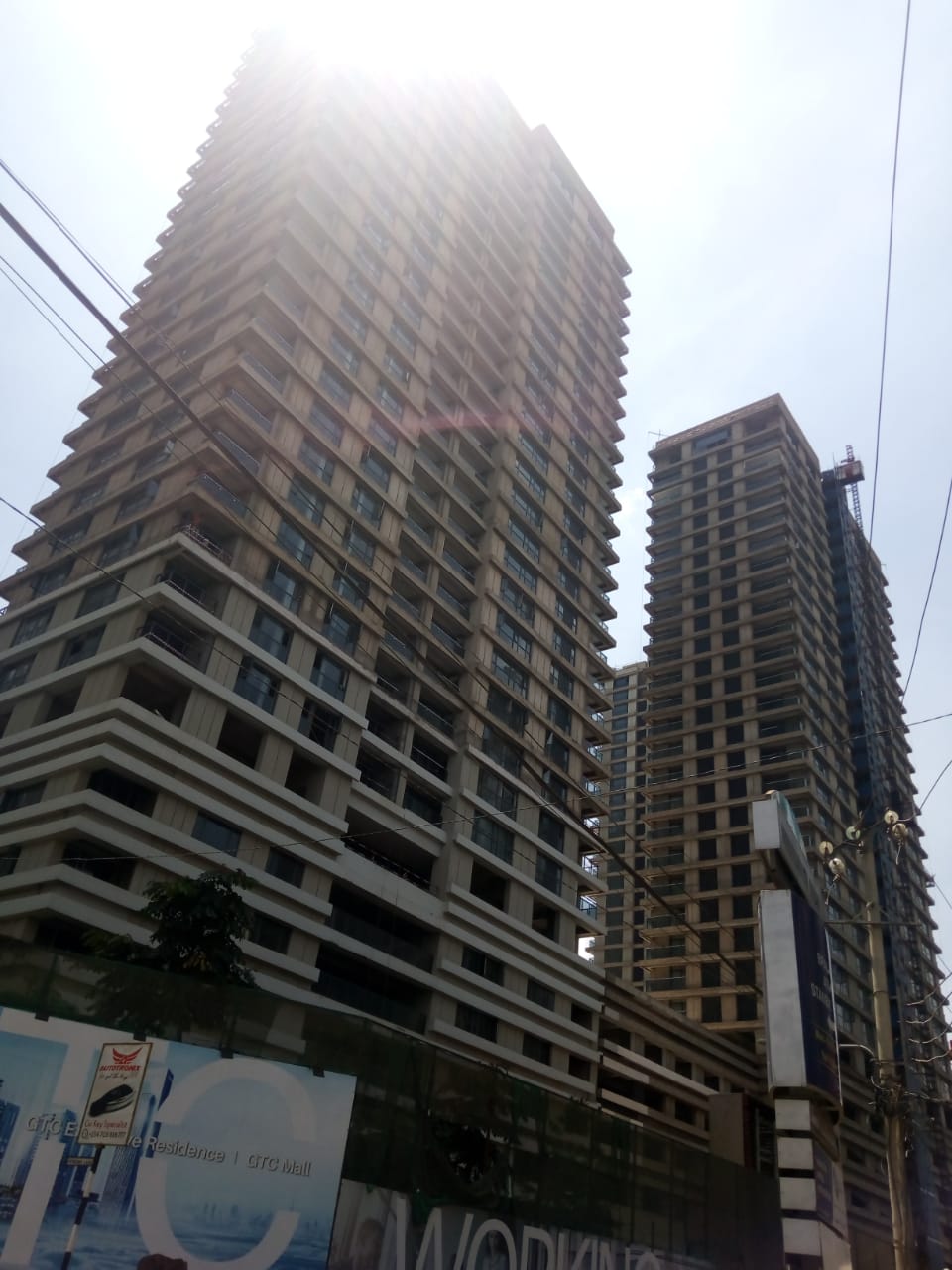 The Global Trade Centre (GTC) an ongoing project in Nairobi Kenya