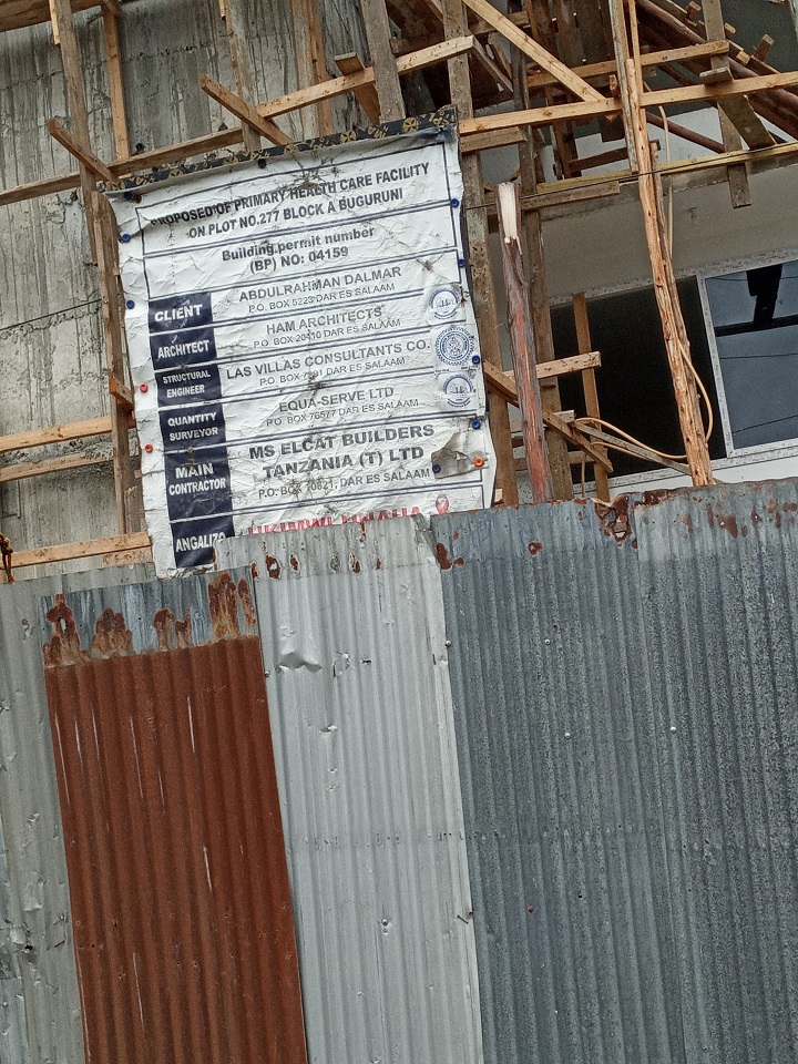 Proposed of Primary Health Care Facility on Plot No. 277 Block a Buguruni