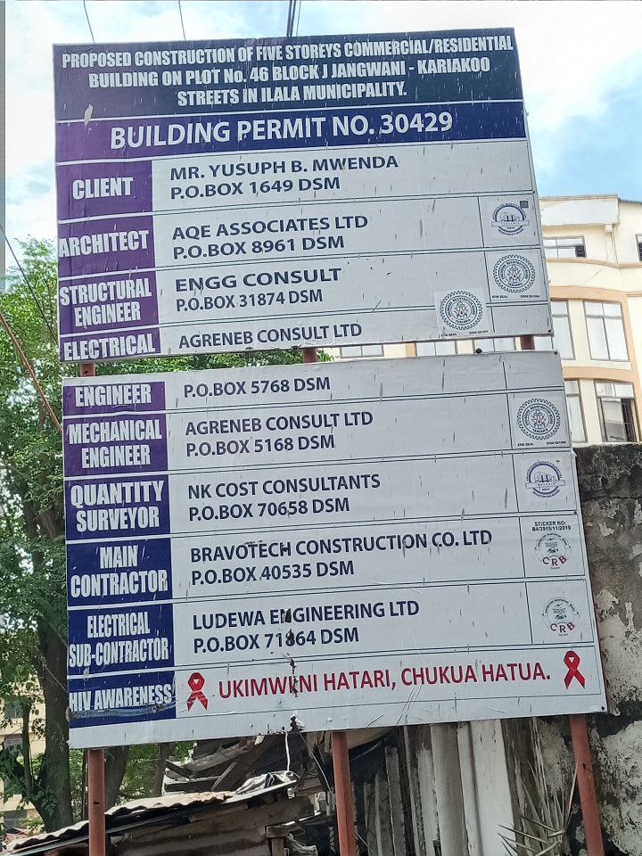 Proposed Construction of Five Storey Commercial/Residential Building on ...