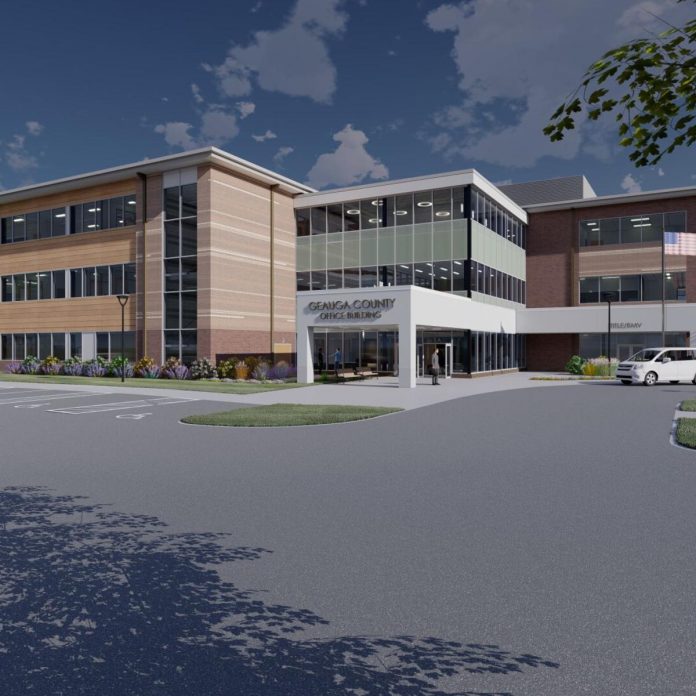 Construction of new Geauga county offices begins