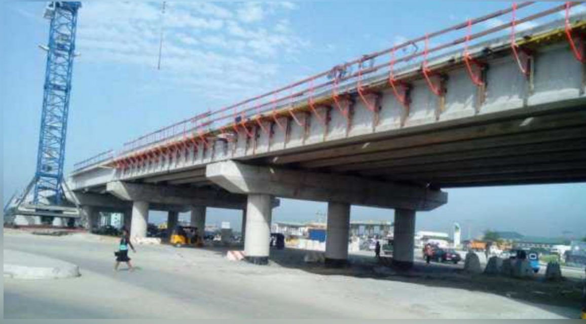 Agege Pen-Cinema bridge in Lagos, Nigeria to be opened in February