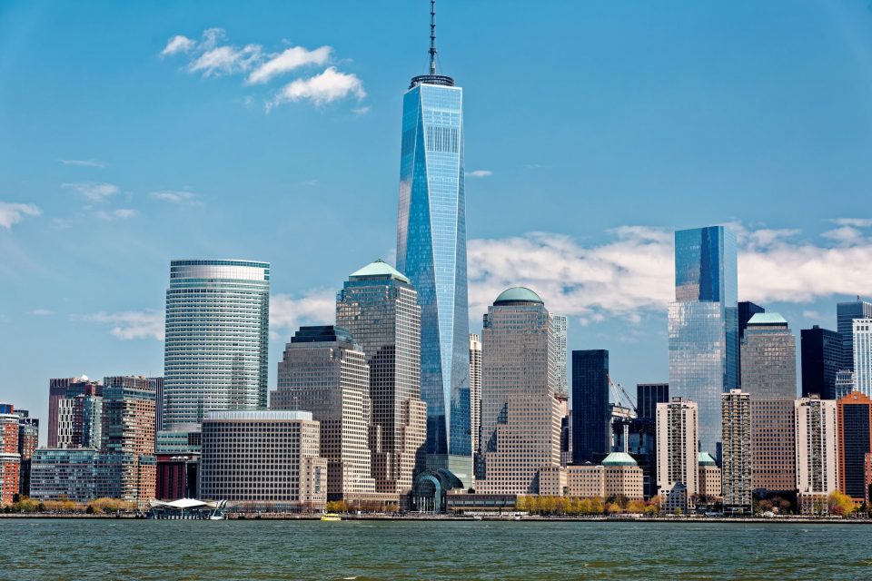 One World Trade Center, the tallest building in New York City, USA