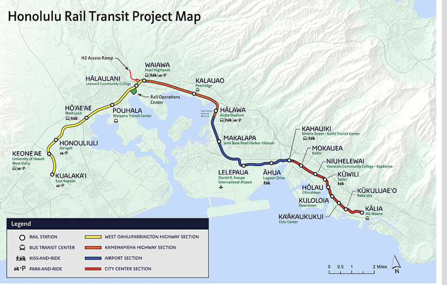 Latest Developments on Honolulu Rail Transit Project in Hawaii, USA