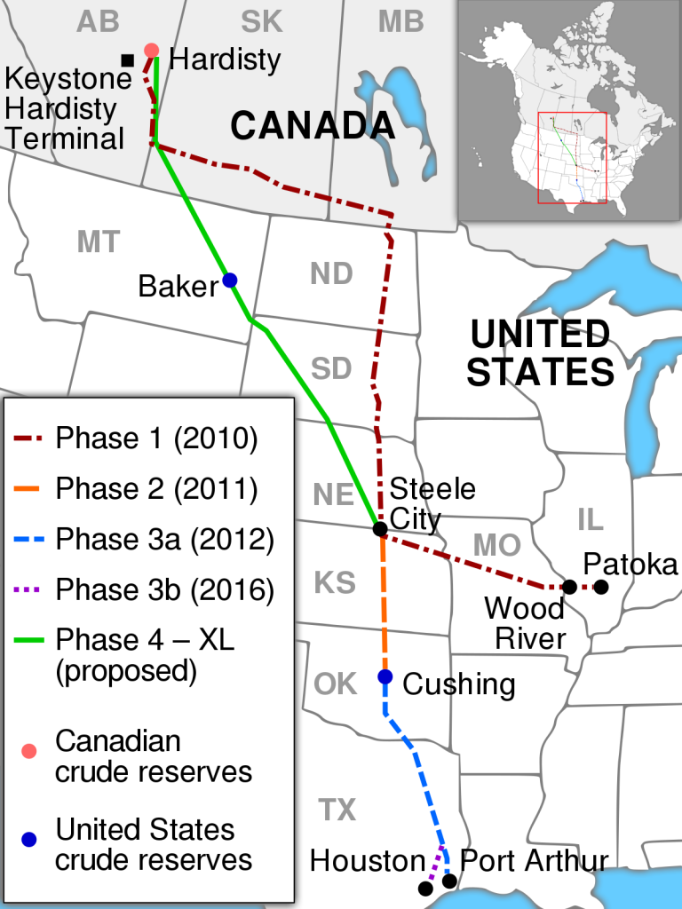 The longest crude oil pipelines in the world