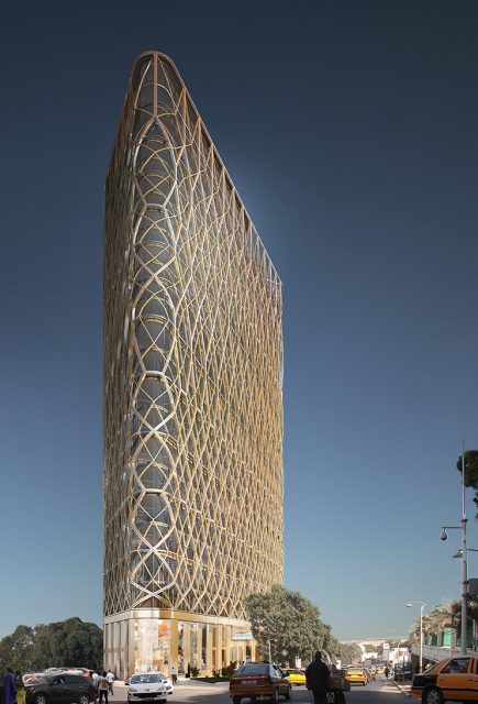 Dakar Mixed-use Tower construction project in Senegal