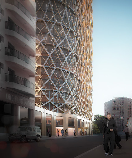Dakar Mixed-use Tower construction project in Senegal
