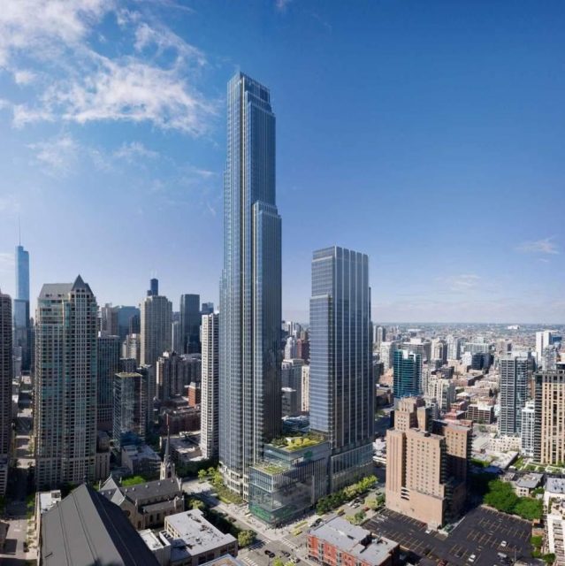 One Chicago Tower facts and timeline.