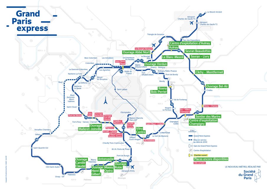 Grand Paris Express, one of Europe’s largest metro rail projects