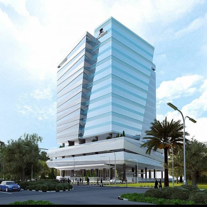 Dangote Head Office Building Development in Ikoyi, Lagos, Nigeria