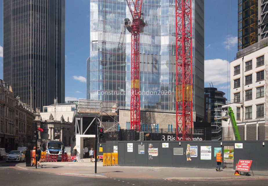 The 8 Bishopsgate Tower, London.