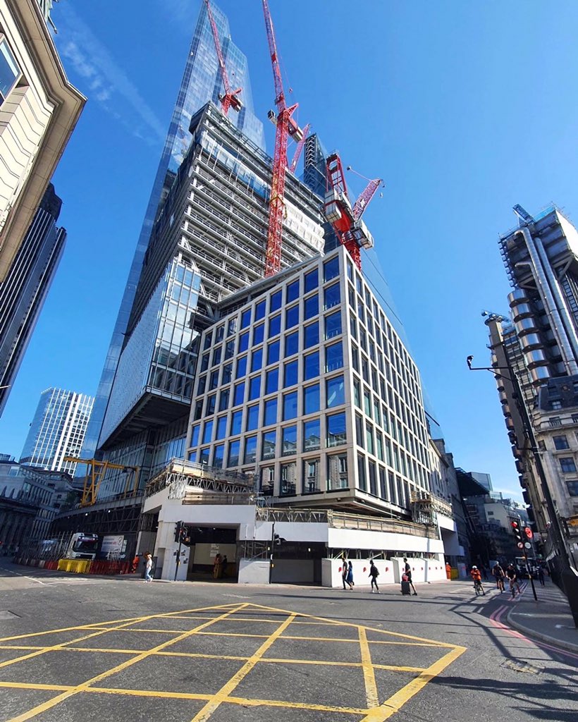 The 8 Bishopsgate Tower, London.