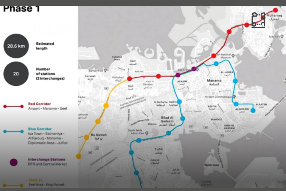 The US$ 2bn Bahrain Metro in the Kingdom of Bahrain