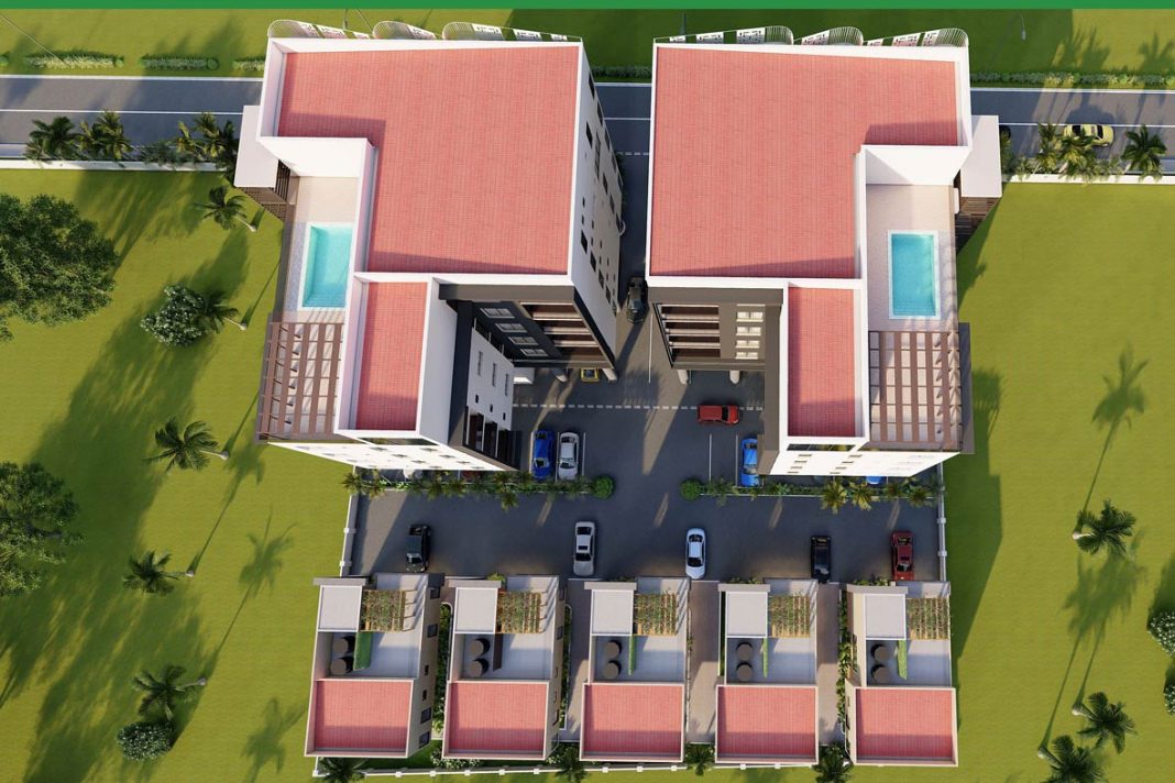 Haven Gardens development in East Legon, Greater Accra region, Ghana