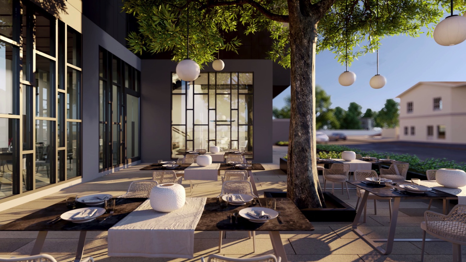 Solaris development in Osu, a neighborhood in central Accra, Ghana