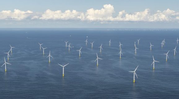 Hollandse Kust Zuid Wind Farm, one of the worlds largest of its kind ...