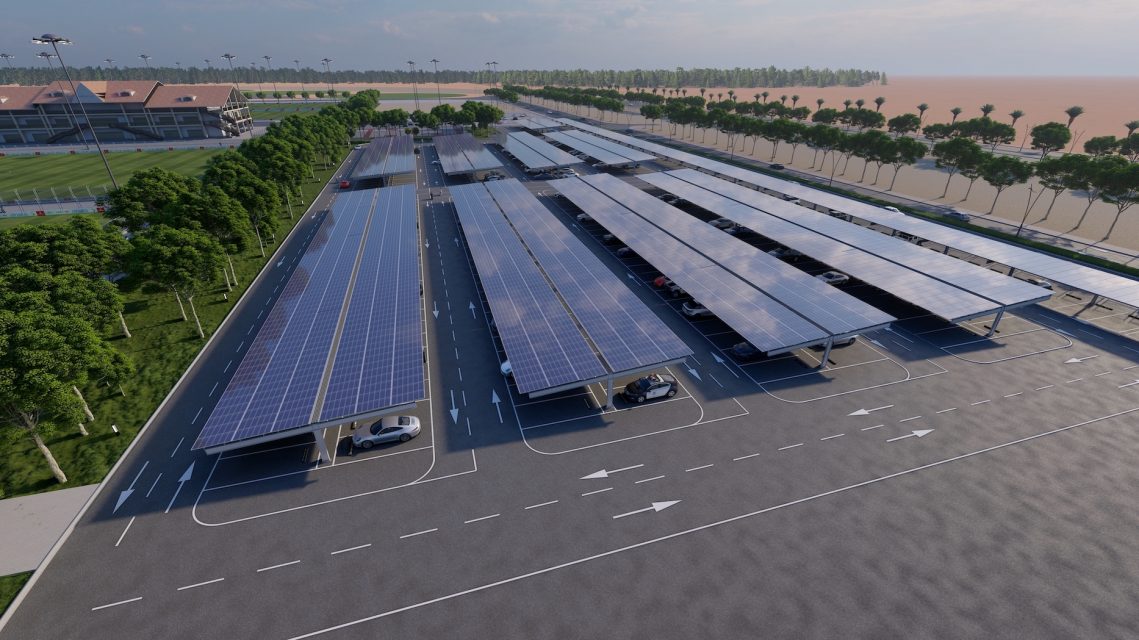 Sevens Stadium Solar Carport, the First and Largest of its Kind in ...