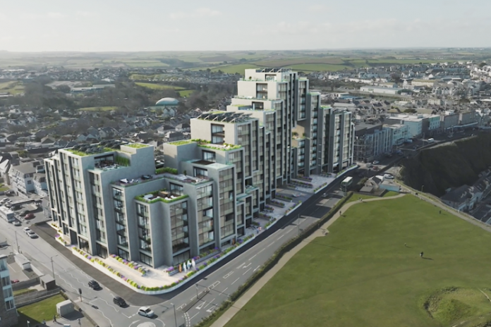 Narrowcliff Redevelopment Project Proposed in Newquay, Cornwall