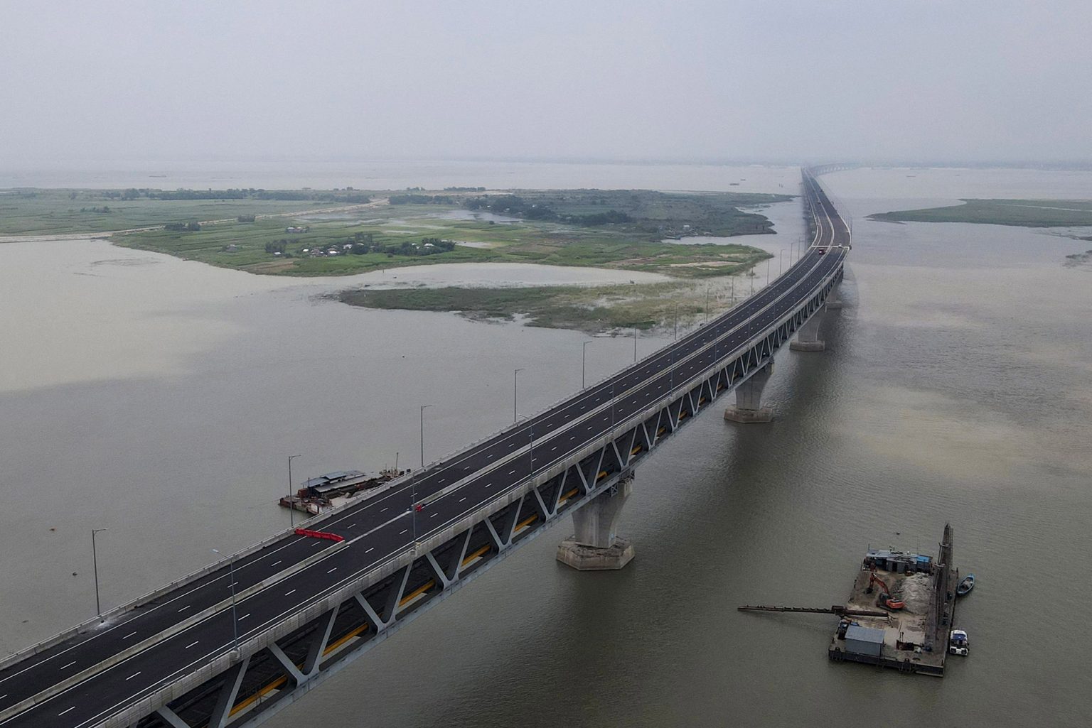 Padma Multipurpose Bridge, the longest of its kind in Bangladesh