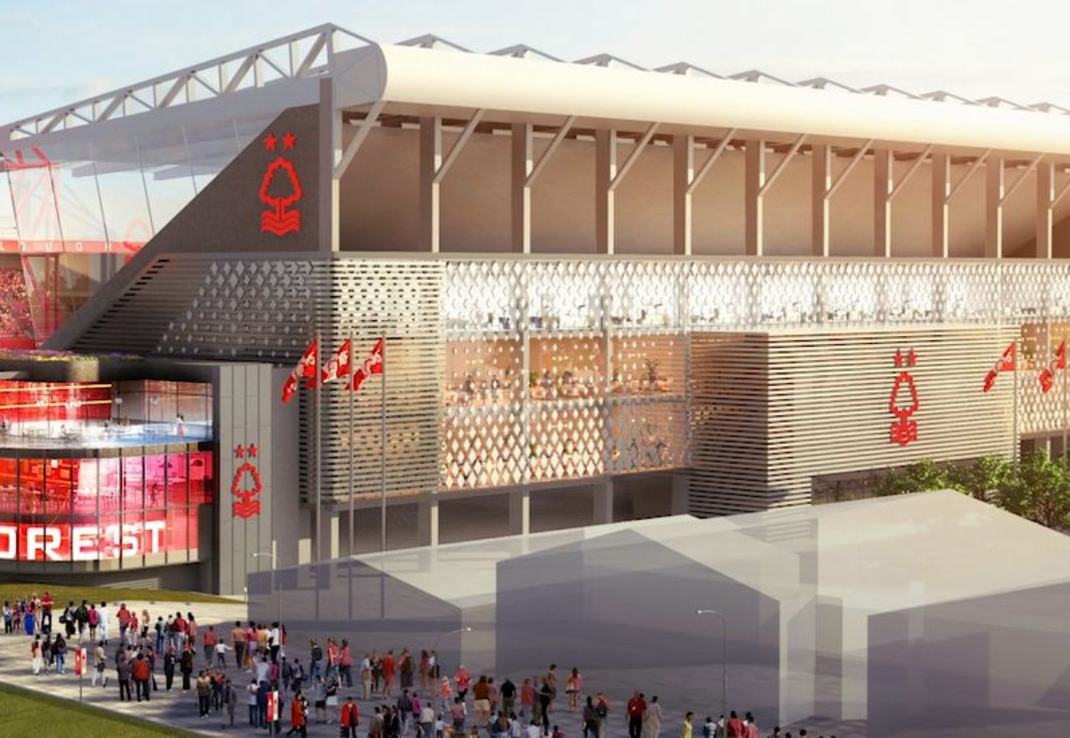 Nottingham Forest's stadium project in England approved