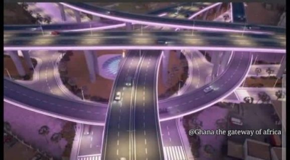 Suame interchange, the first 4-tier interchange in Ashanti Region and ...