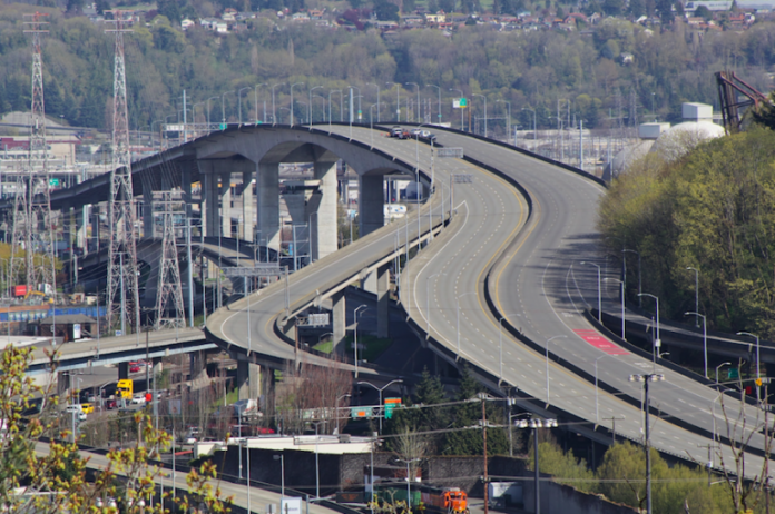 West Seattle Bridge construction almost complete in Washington