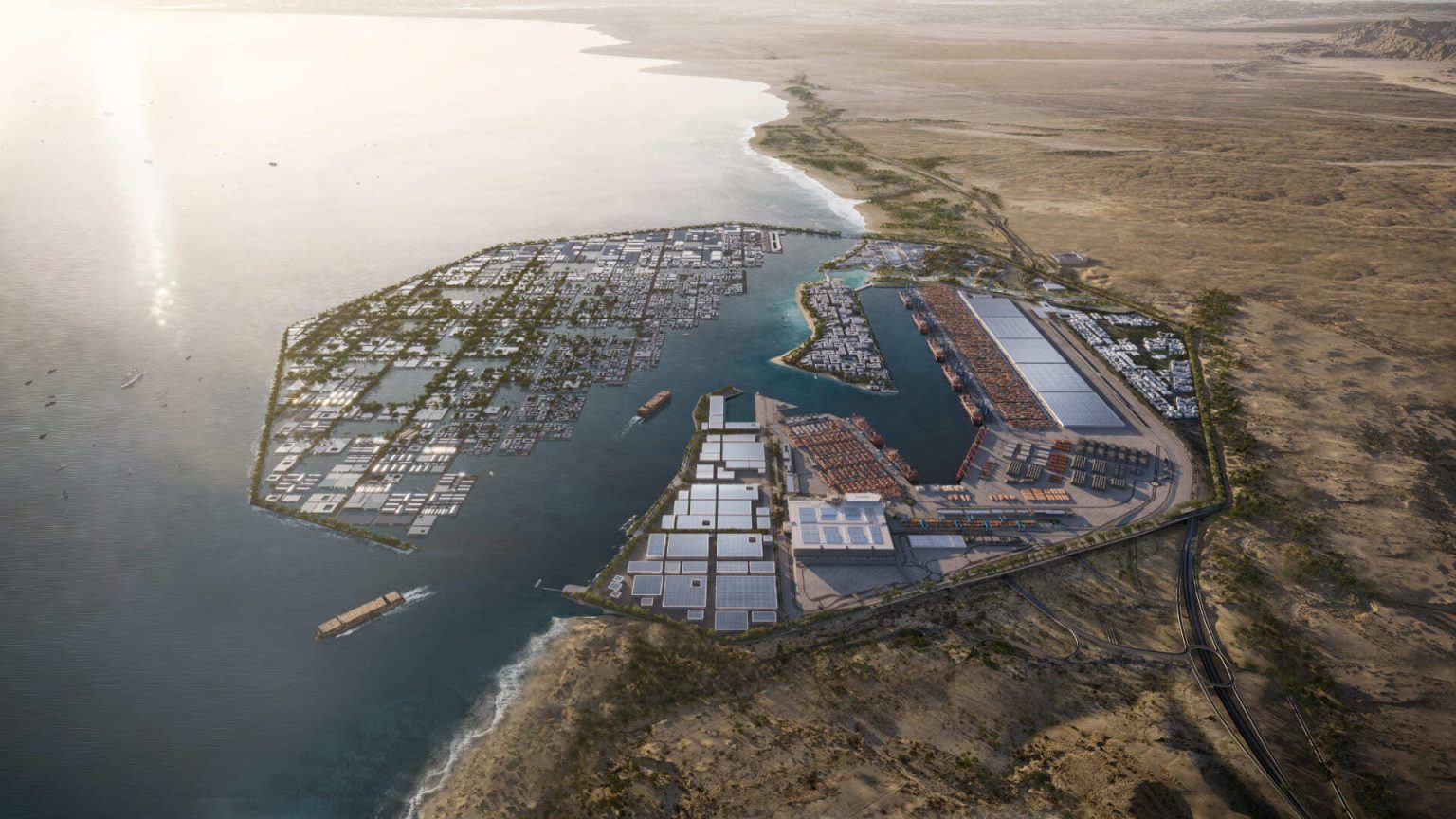 Neom City, the futuristic megacity in Saudi Arabia