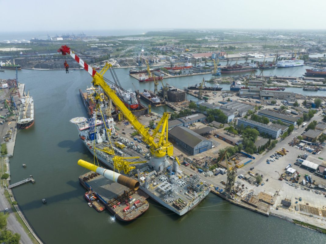 Les Alizés Floating Offshore Installation Vessel Prepares for First ...