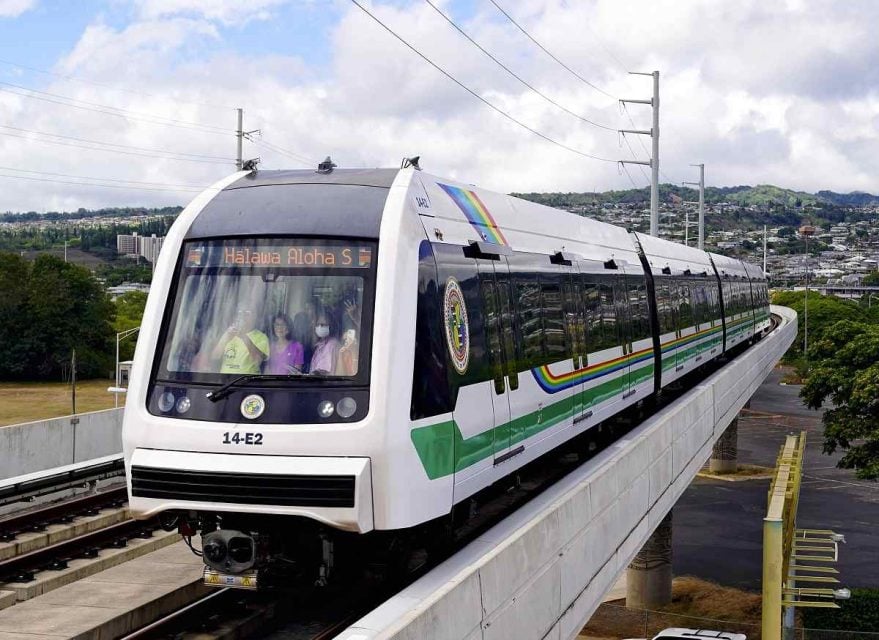 Honolulu’s first light rail transit system opens its doors to public