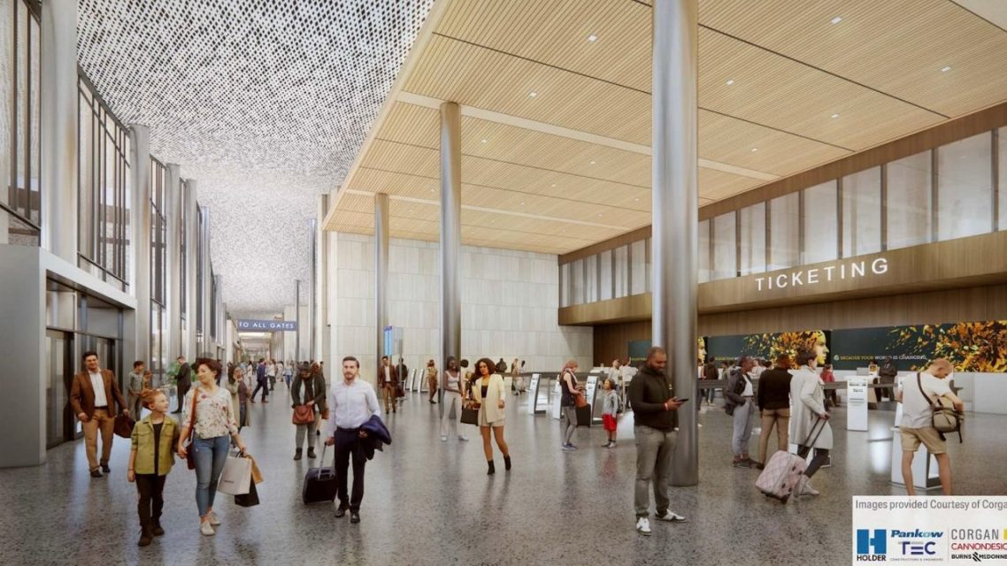 Hollywood Burbank Airport New Terminal Project Elevate BUR on schedule ...