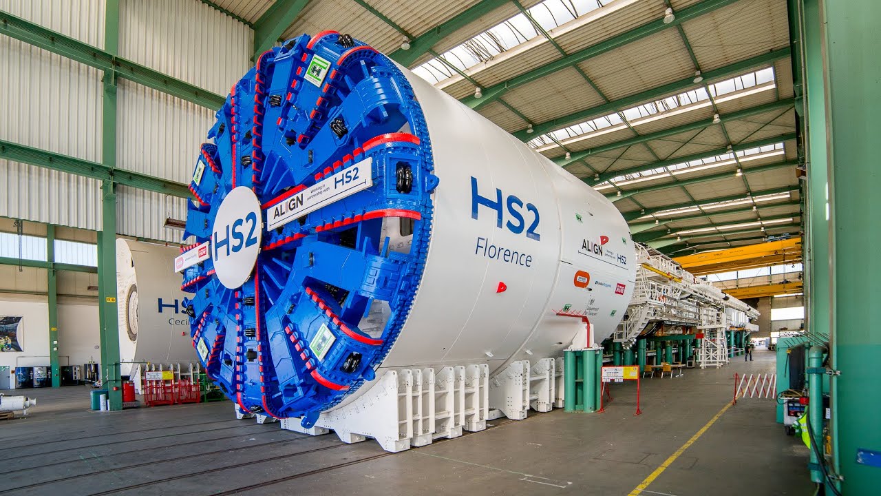 Tunnelling of High-Speed 2 (HS2)'s longest tunnel complete
