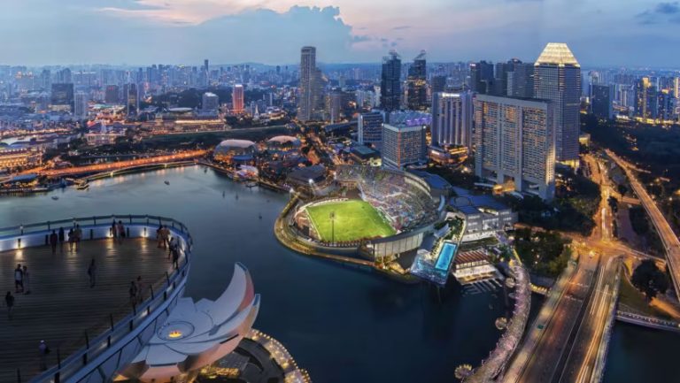 Construction Starts on NS Square at Marina Bay. A Landmark Destination ...