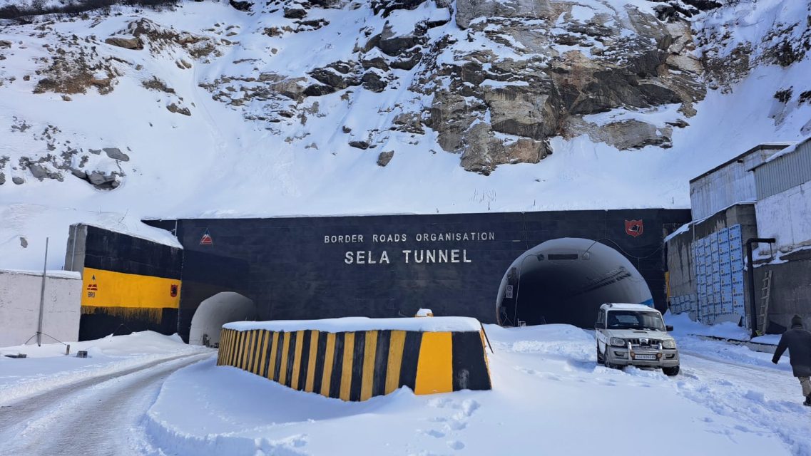 World's longest bi-lane tunnel, Sela Tunnel, inaugurated in India