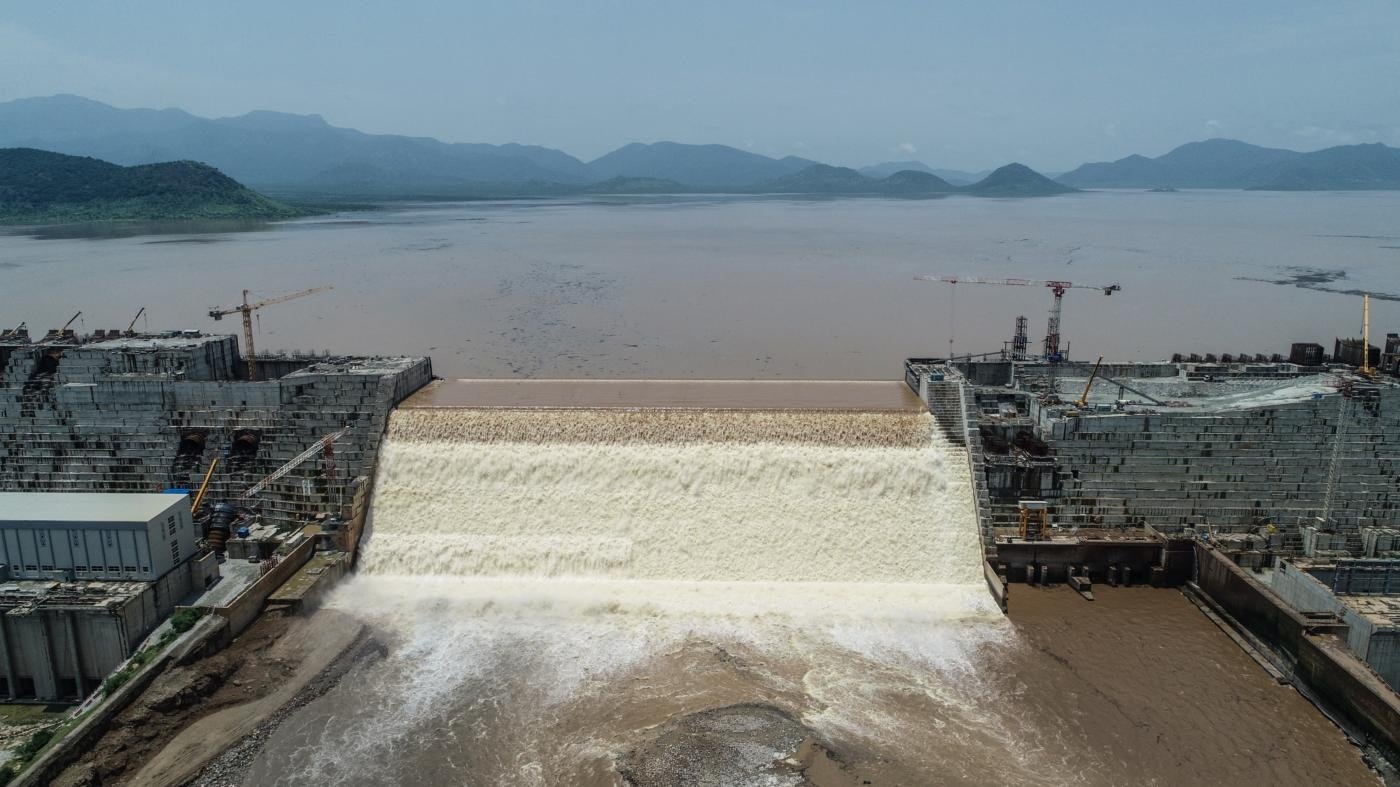 Africa's biggest Dam Grand Ethiopian Renaissance begins Fifth Turbine ...