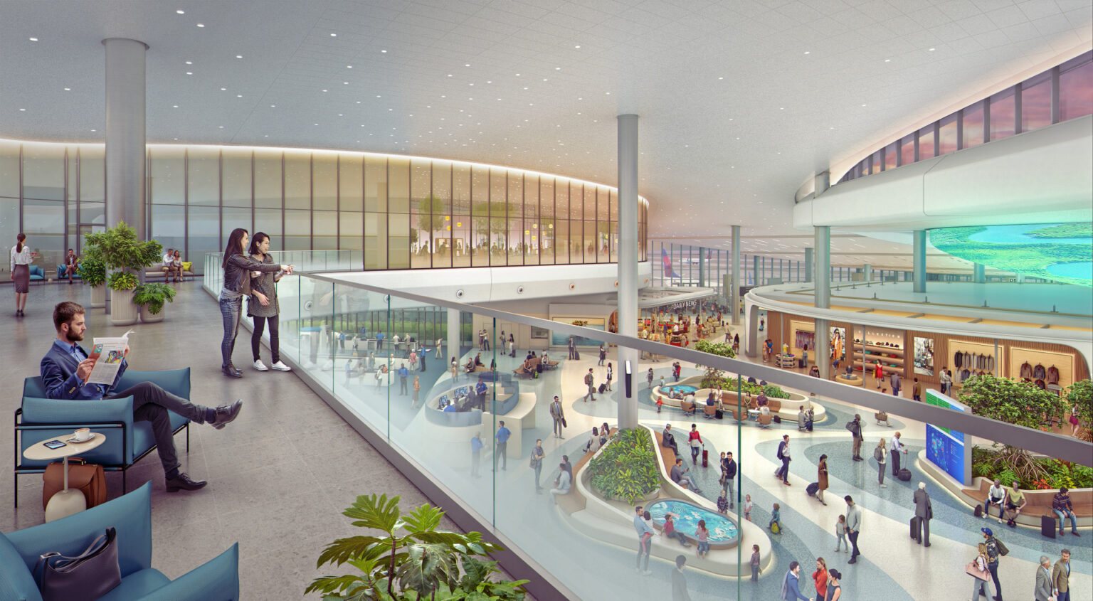 HCAA Approves Final Design for $1.53B Airside D Terminal at Tampa ...