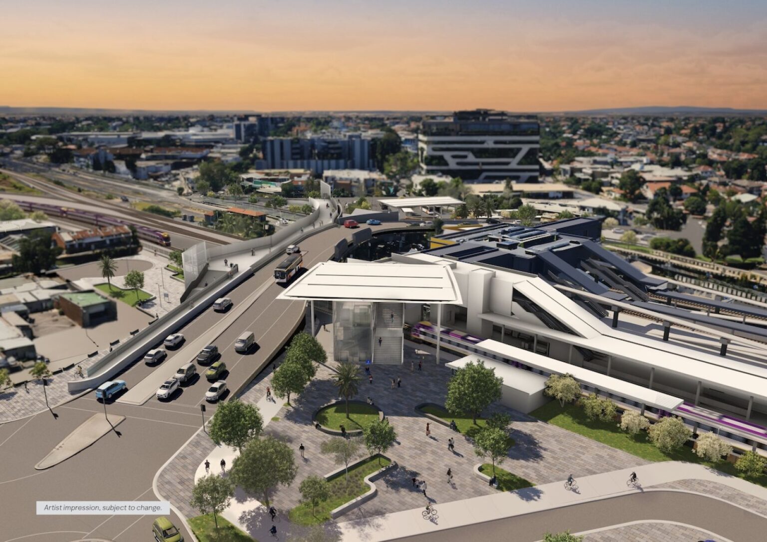 Melbourne Airport Rail Construction Commences on $8.5 billion Project