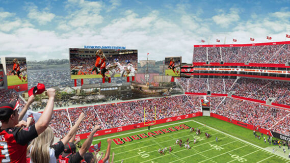 $1 Billion Raymond James Stadium Renovation with Sun Shade Plans ...